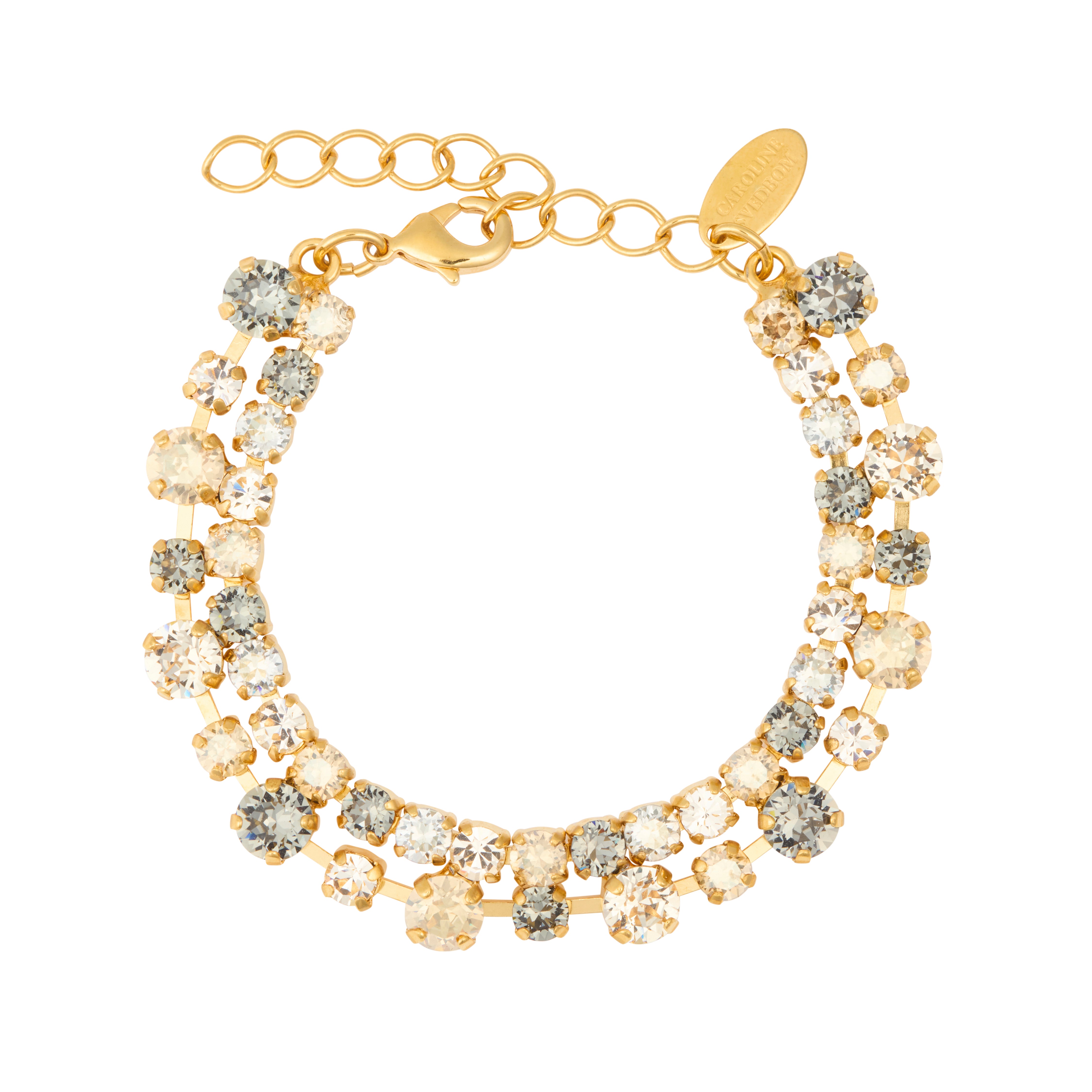 Caroline Svedbom Mini Pomona Bracelet Gold Black Golden Combo - Sheena ...
