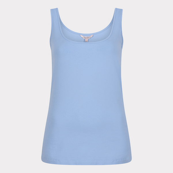 Esqualo Sky blue Singlet - Sheena's Boutique Ireland