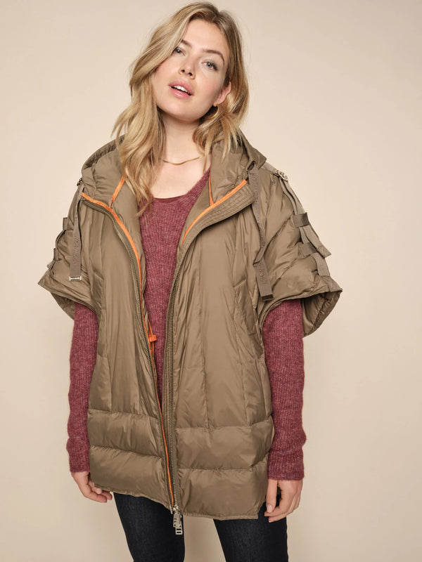 Mos Mosh Aubrey Down Poncho - Sheena's Boutique Ireland